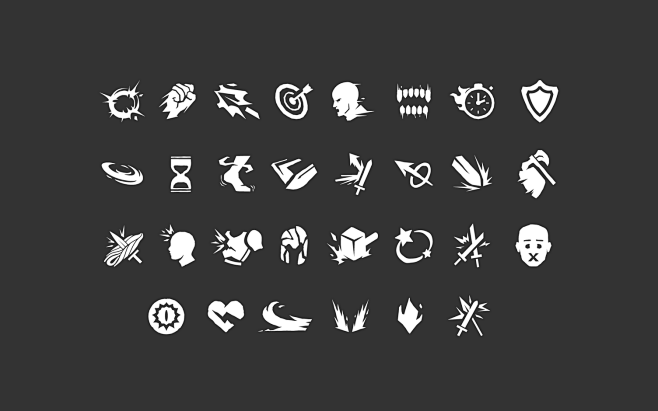 RPG/Fantasy Game Icons by Vlad Iftimescu/Cosmontium Creative on Dribbble