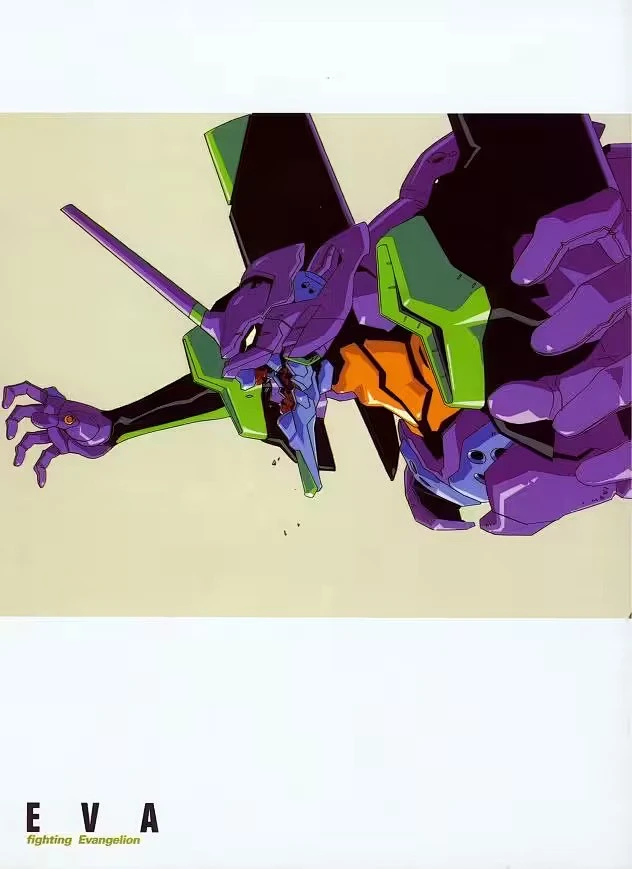 EVA 新世纪福音战士旧版动画设定集完整电子版（1998年号）上传1-花瓣网