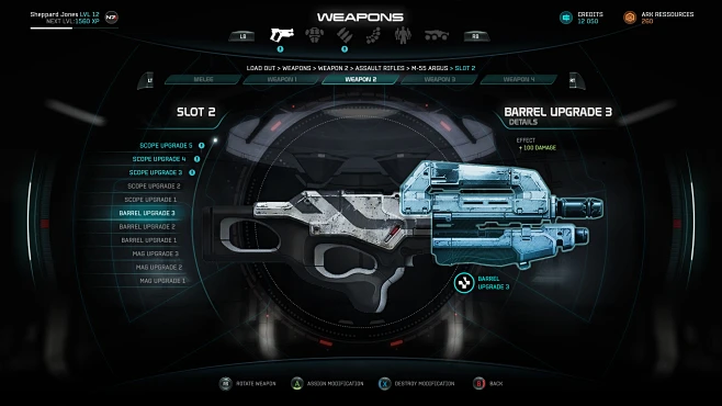 Mass Effect Andromeda - UI Design, Eric Bellefeuille : I am glad to ...