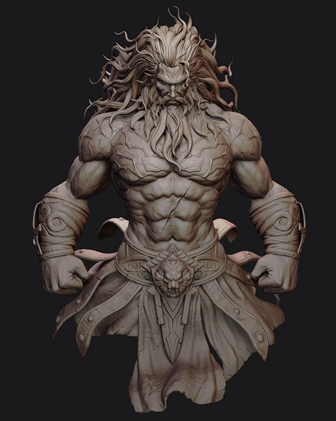 Zeus 造型-花瓣网