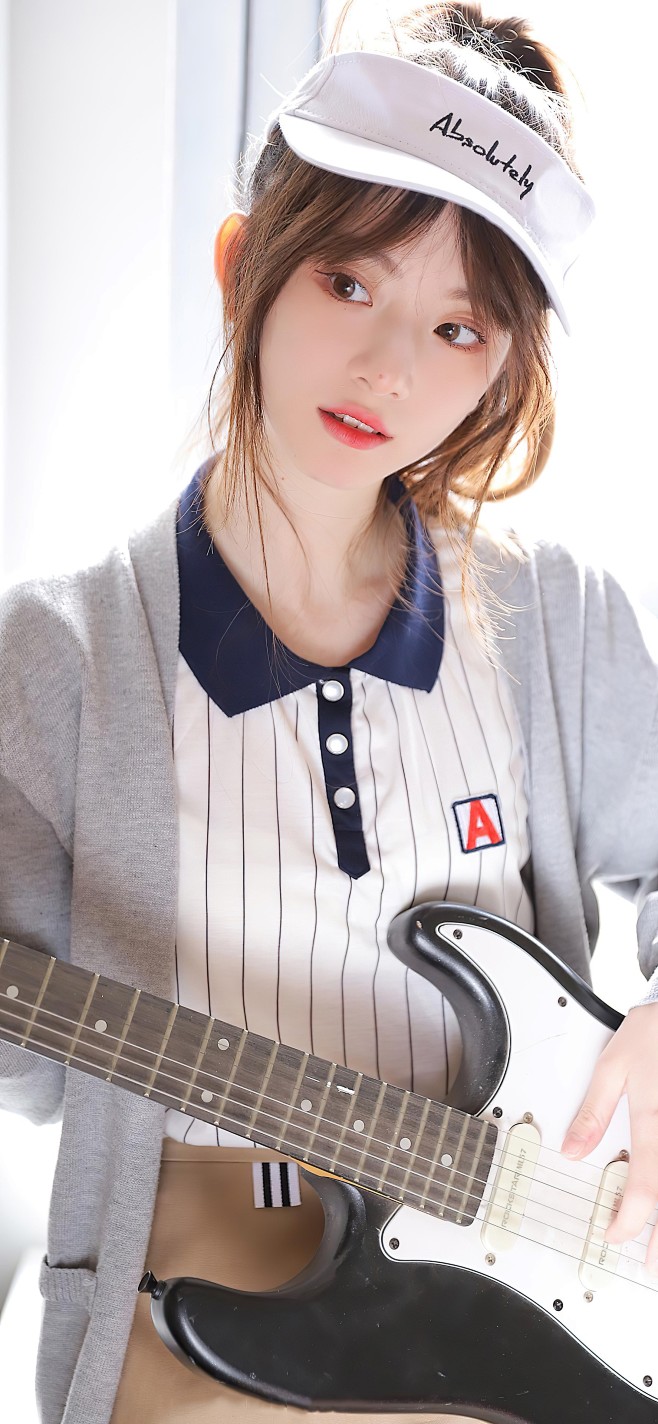 运动风 美女 模特