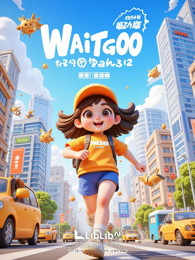 运营动态3D海报[场景/IP]_狼叔Waitgoo-LoRA-狼叔waitgoo-LiblibAI-花瓣网