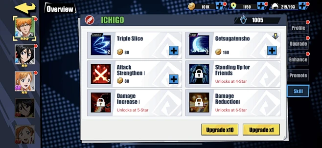Bleach: Immortal Soul | Game UI Database : The ultimate screen ...