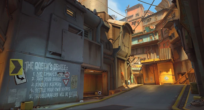 Overwatch - Junkertown-花瓣网