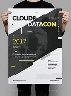 Datacon Corporate Poster Fyer - GraphicRiver #flyer #FlyerDesign #print ...