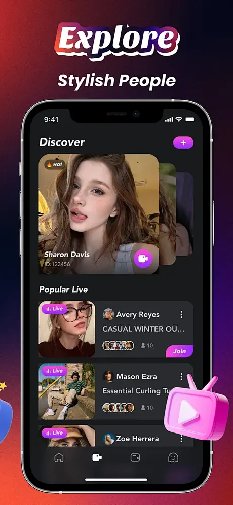 Joey - Live Chat & Call on the App Store-花瓣网