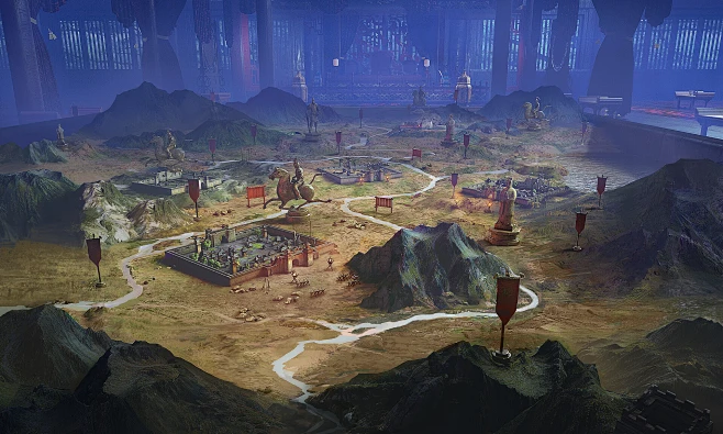 War Table-花瓣网