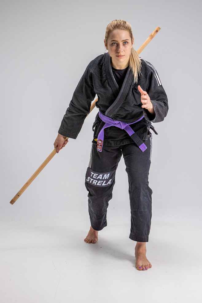 girl fighter action pose-66