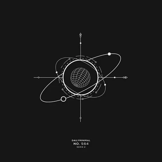 DAILY MINIMAL - No. 564 A new geometric design every day-花瓣网