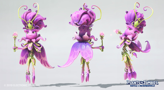 Plants vs Zombies: Battle for Neighborville - Rose - Fairy Queen Skin ...