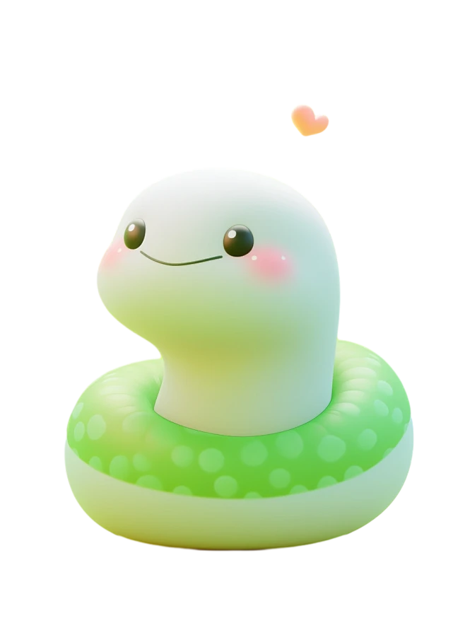 crui321_A_very_cute_chubby_cartoon_Chinese_snake_imagebig_round_308977-花瓣网