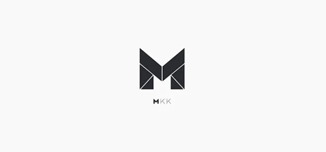 mkk m字母国外LOGO标志图标字体图形创意设计参考-花瓣网