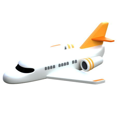 Aircraft 3D Icon