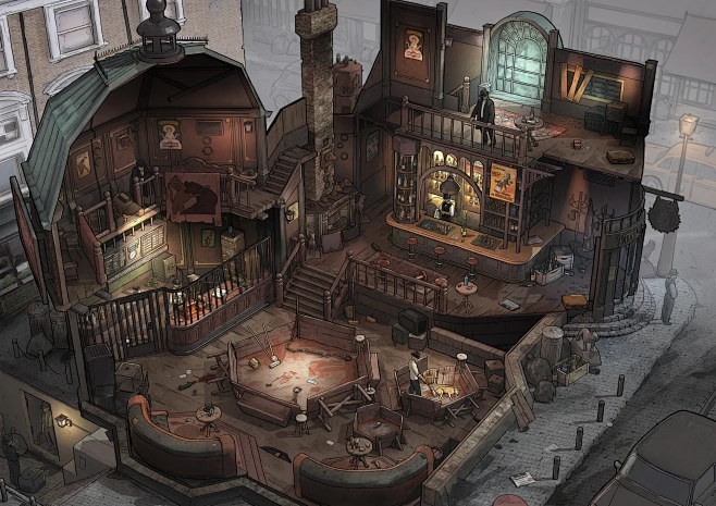 Dogfighting Bar - The Difference Engine-花瓣网