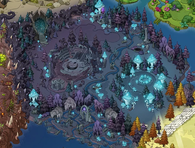 Flight Rising - Map of Sornieth-花瓣网