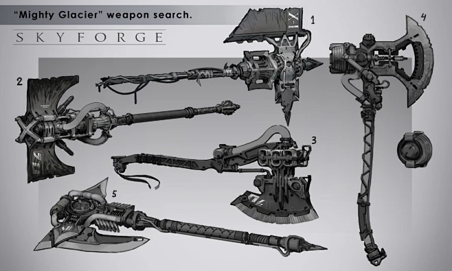 Skyforge - Revenant Axe , Anton Lavrushkin : The Revenant – a mighty ...