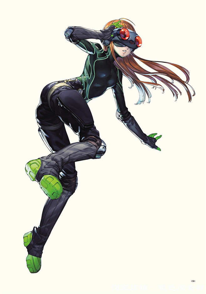 女神异闻录5原画P5公式设定集艺术集CG角色立绘游戏资料图集素材-淘宝网