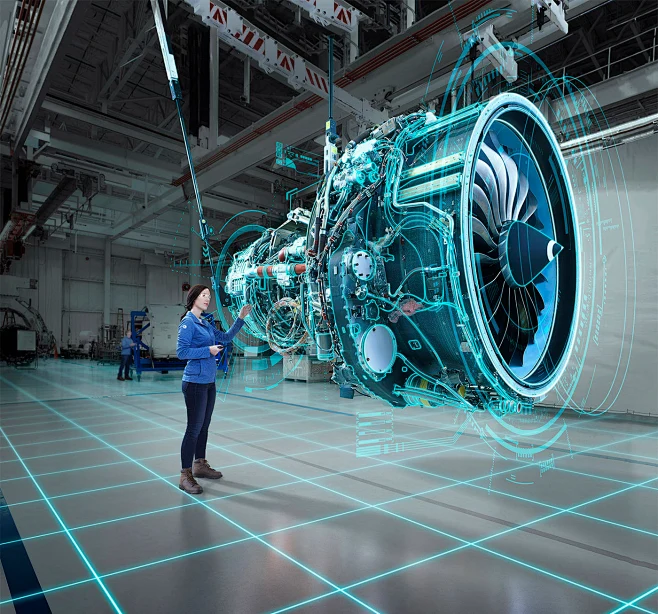 GE "JET ENGINE" : A CGI & Photographic collaboration to create this ...