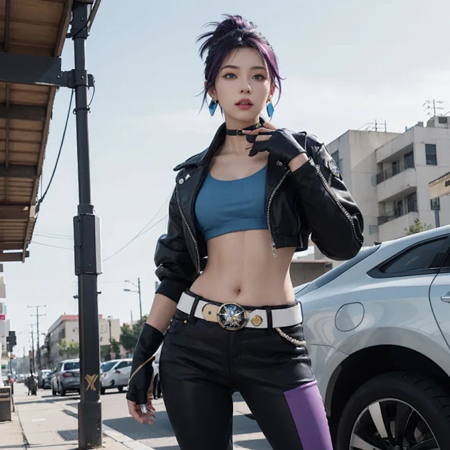 KDA_阿卡丽｜LiblibAI-花瓣网