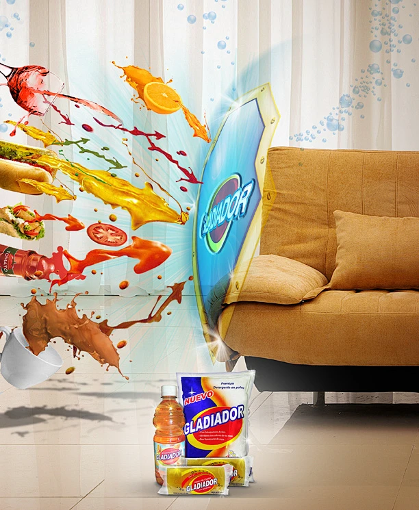 Detergent Ads : Ads and logo for some detergent promotion.-花瓣网