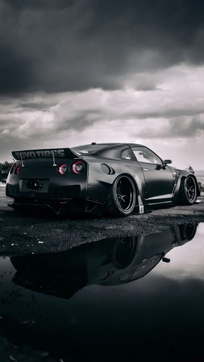 其中包括图片：#Nissan GTR Exclusive Wallpaper-花瓣网