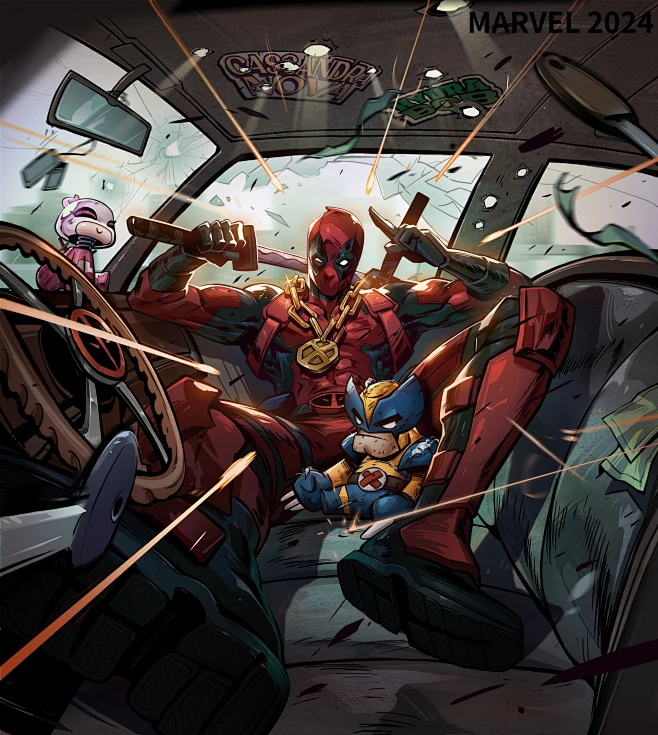 pandart-studio-deadpool-花瓣网