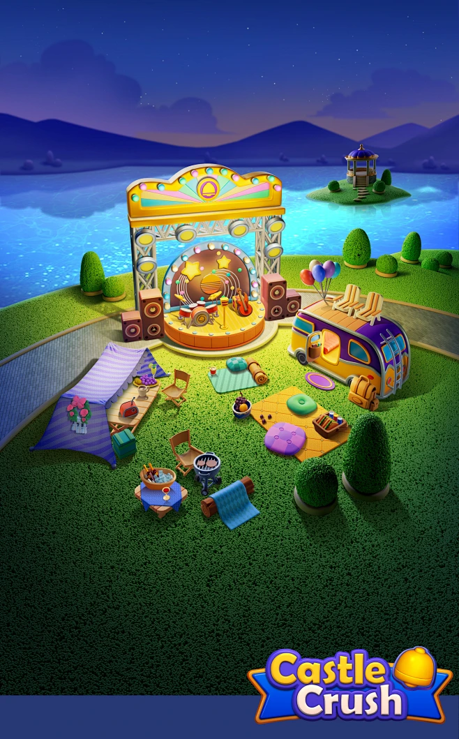 Castle Crush-花瓣网