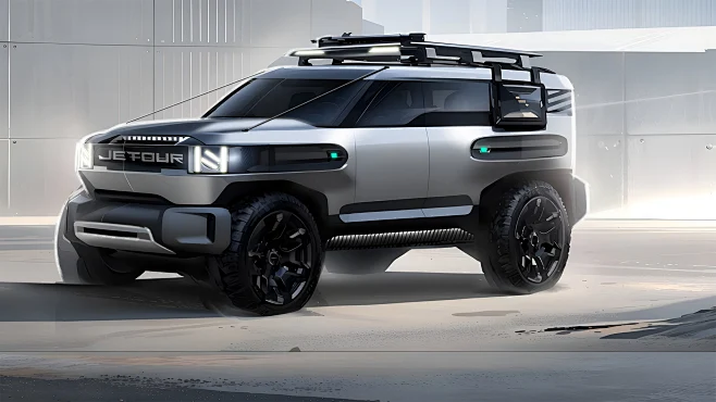 concept car suv cardesign Automotive design industrial design sketch Render design-花瓣网