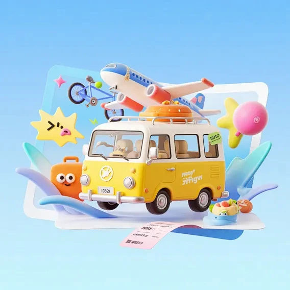 阿纯_FLUX 电商运营C4D潮酷cool风格-LoRA-阿纯-LiblibAI-花瓣网