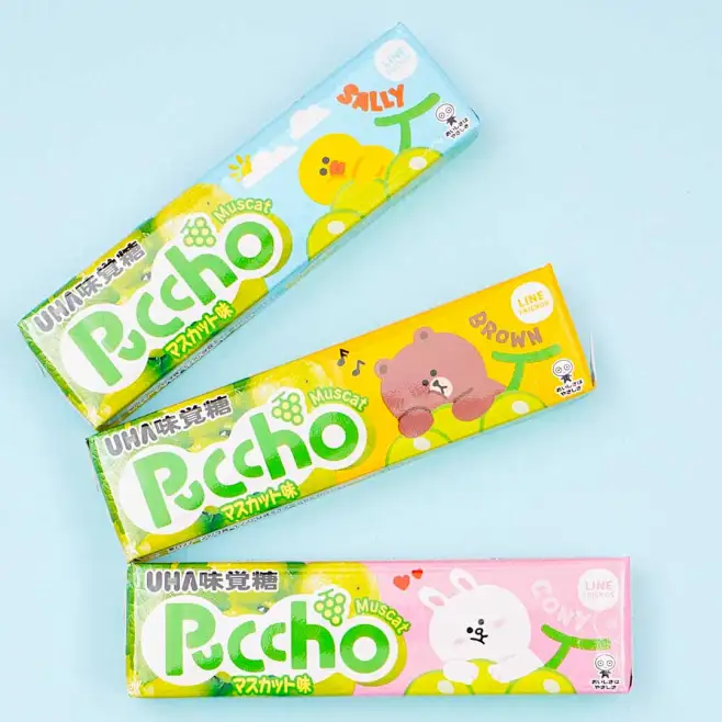 Puccho x LINE FRIENDS 耐嚼糖果 - Muscat – Japan Candy Store-花瓣网