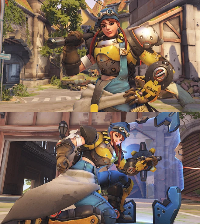 Overwatch Brigitte engineer, Hong Chan Lim : Overwatch Brigitte engineer Model and texture by ...