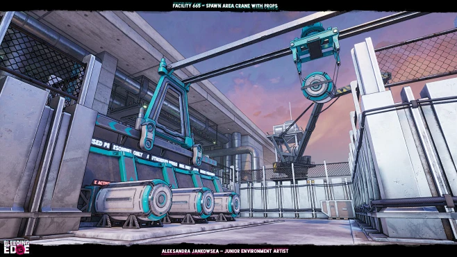 [Bleeding Edge] Facility 665, Aleksandra Jankowska : A number of props I've made for Facility ...