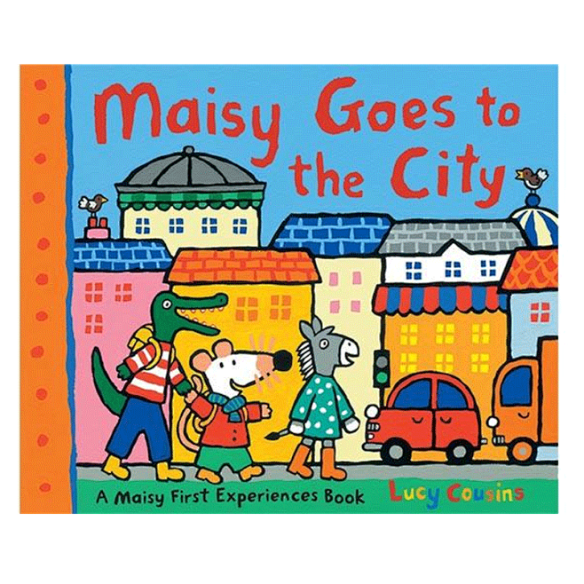 Maisy Goes to the City小鼠波波进城 英文儿童绘本 早教启蒙认知童书适合3-6岁-tmall.com天猫