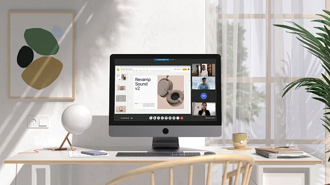 app CGI desktop devices digital Render UI user interface workspace ...