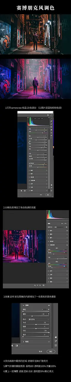 Ps教程！rgb色调分离风格人像后期！ 优优教程网 自学就上优优网 花瓣网