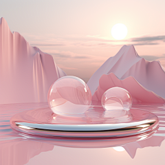 水场景图C4D-花瓣网|陪你做生活的设计师 | 未标题-1