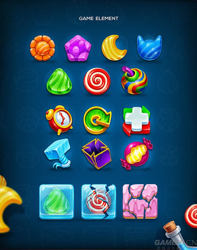 Candy Cruise 糖果巡航-三消类欧美休闲游戏界面设计 GUI |GAMEUI- 游戏设计圈聚集地 | 游戏UI | 游戏界面 ...