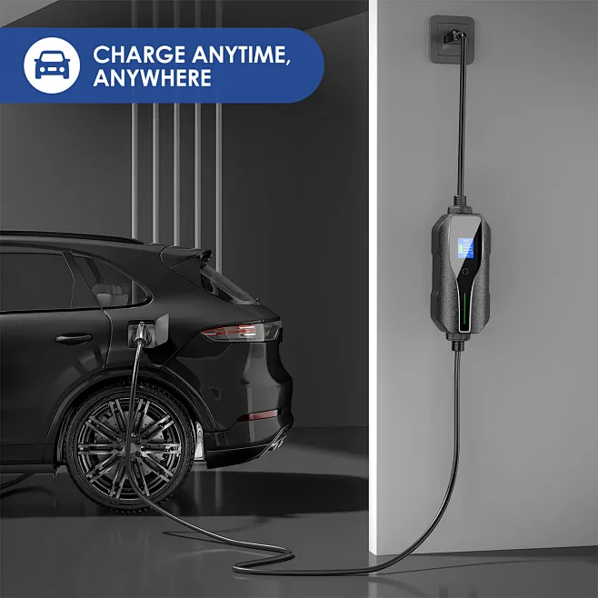 Amazon.com: EVJUICION Level 1 EV Charger 16Amp 110V 16FT Cable ...