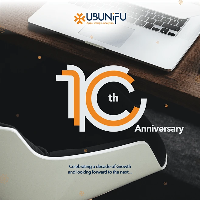 UBUNIFU SYSTEMS 10th ANNIVERSARY : A simple Anniversary Graphic ...