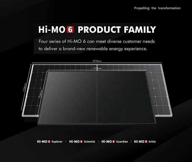 隆基光伏组件Hi-MO7技术参数及应用案例 - 隆基绿能-花瓣网