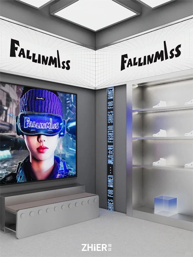 直播间设计 _ 探索未来金属潮流空间_1_ZHiER知造局 直播设计_来自小红书网页版-花瓣网