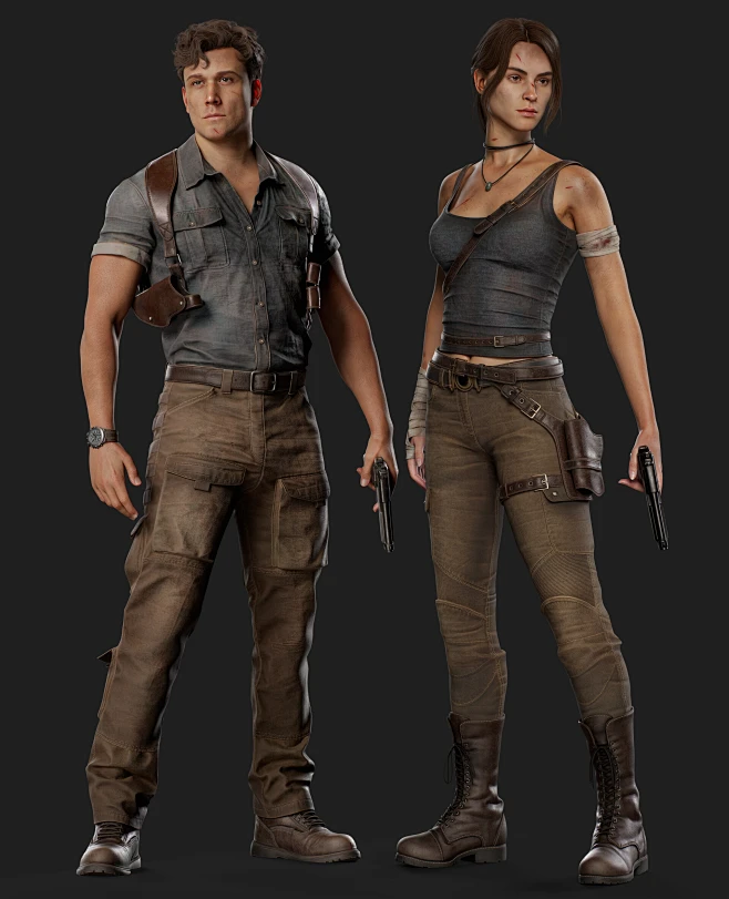 Explorer Characters-花瓣网