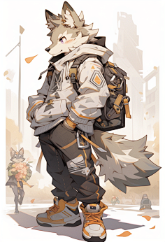 AI绘画 furry系-花瓣网|陪你做生活的设计师 | 1