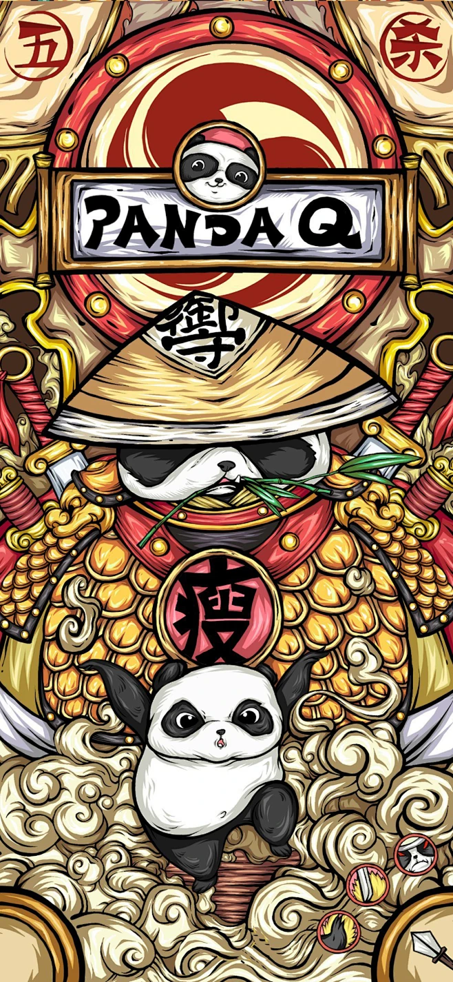 国潮图片_ACG 国潮 东来也图片素材-花瓣网