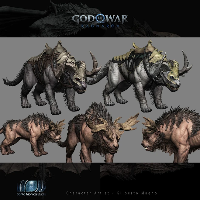 GOW Ragnarok - Characters-花瓣网