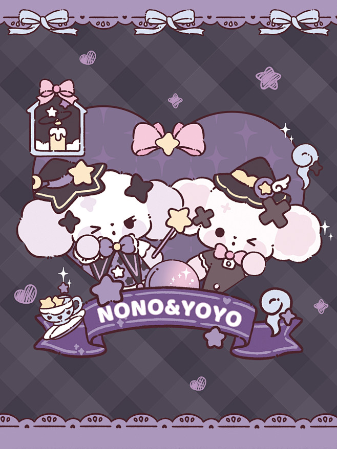 卡通可爱平板壁纸cr：nono狗小小只