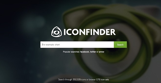 https://www.iconfinder.com iconfinder是一个可以给我们搜集图标的网站