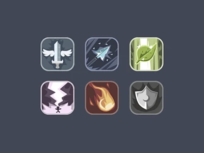 RPG icons-花瓣网