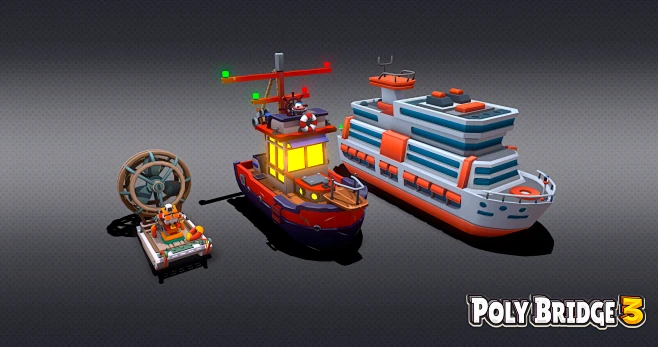 POLY BRIDGE 3 - VEHICLES-花瓣网