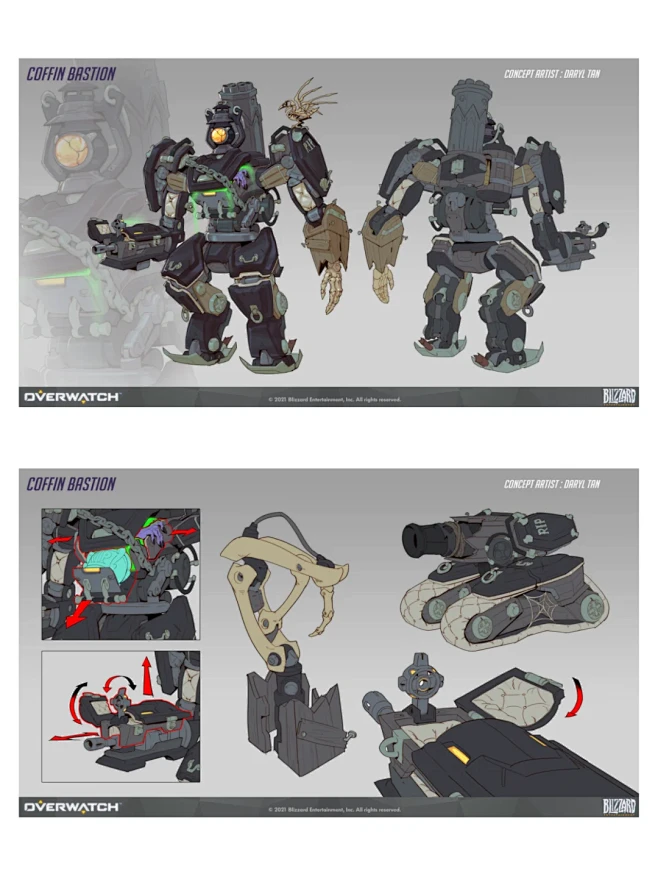 画师推荐│Daryl Tan 大肉 角色概念艺术家 - 小红书-花瓣网